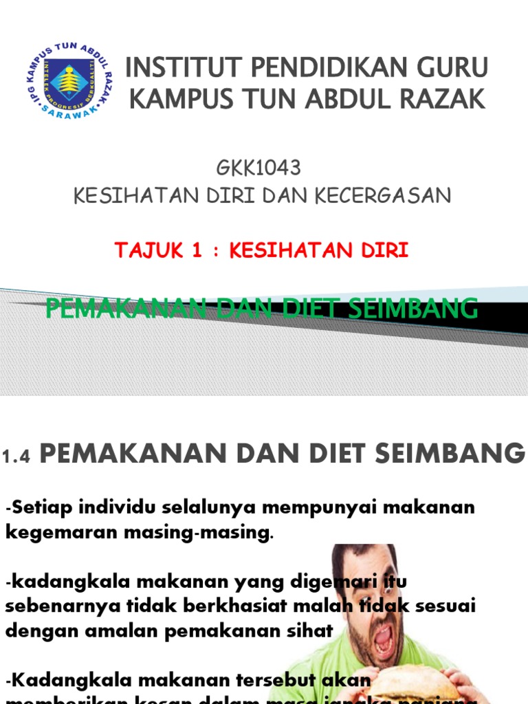 1.4 - Pemakanan Dan Diet Seimbang | PDF