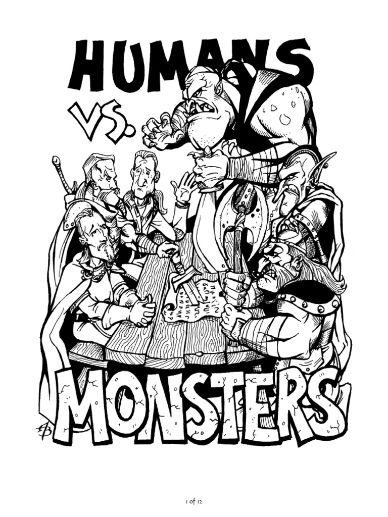 Humans Vs Monsters Larp Scenario | PDF