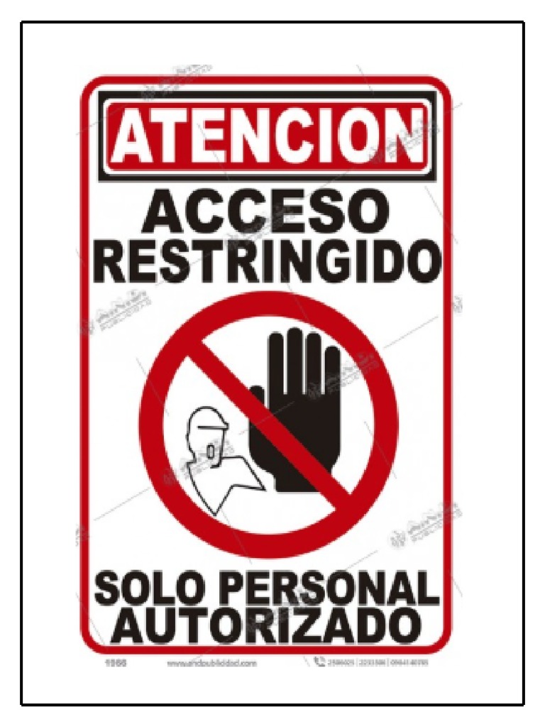 Solo Personal Autorizado PDF | PDF