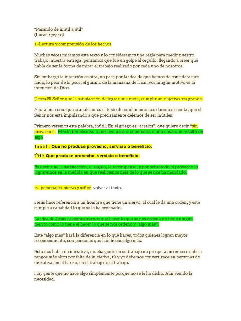 Pasando de Inutil A Util | Descargar gratis PDF | Religión y creencia