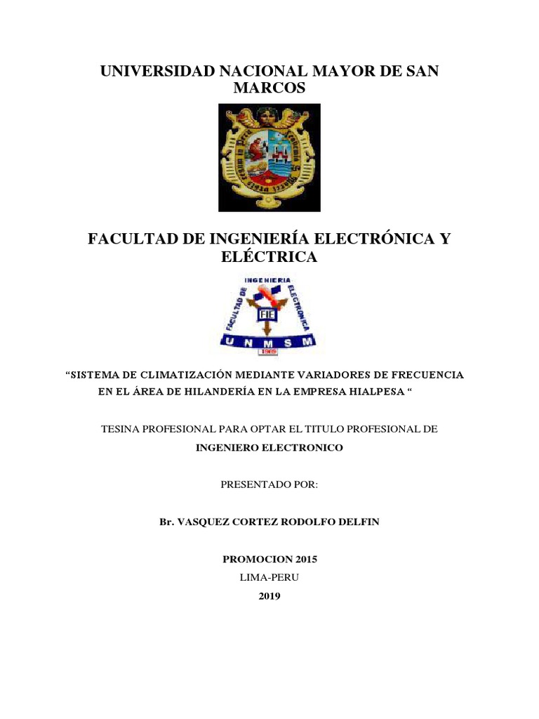 Tesina - Vasquez Cortez Rodolfo Delfin PDF | PDF | Humedad | Humedad ...