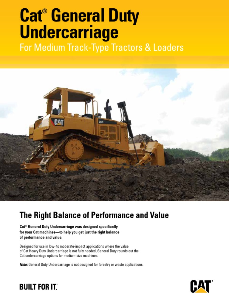 For Medium Track-Type Tractors & Loaders: The Right Balance of ...
