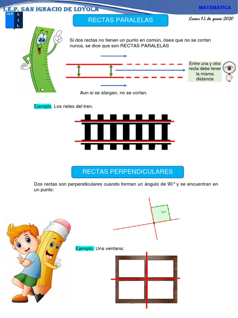 Rectas Paralelas y Perpendiculares | PDF