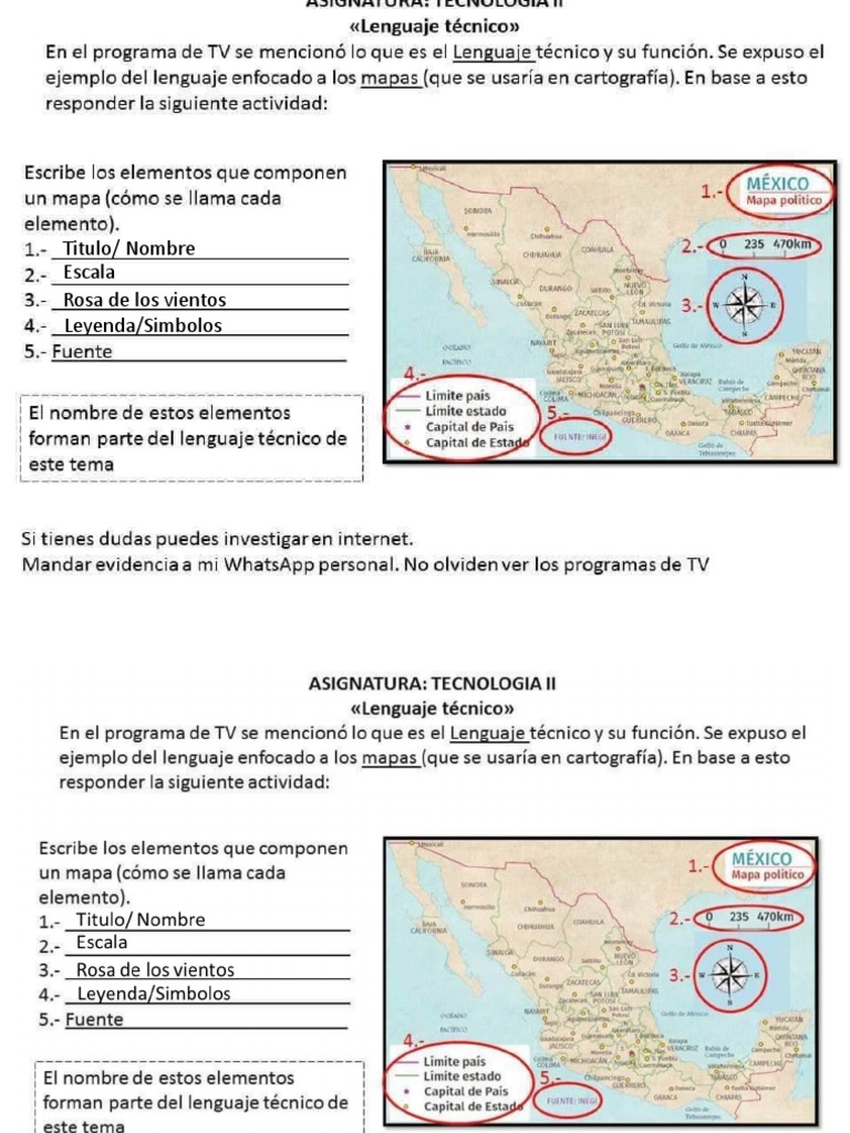 Partes de Un Mapa | PDF