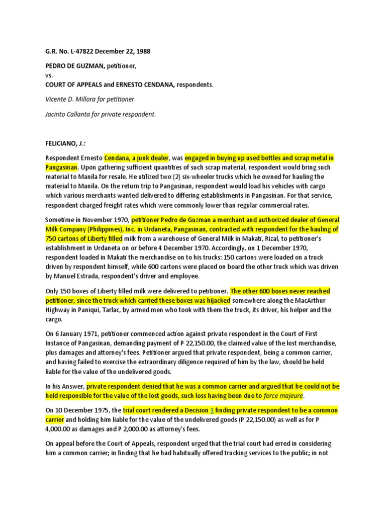 Vicente D. Millora For Petitioner. Jacinto Callanta For Private ...