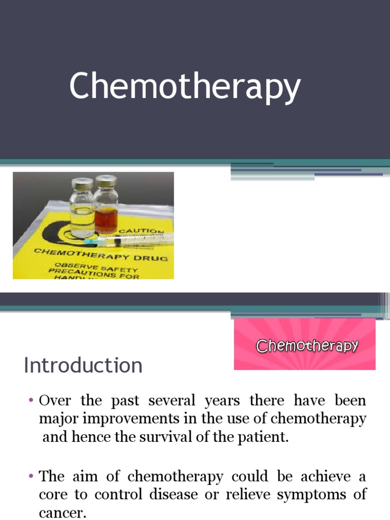 Chemotherapy | PDF | Chemotherapy | Therapy