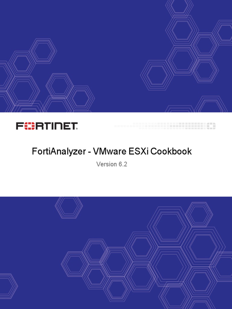 FortiAnalyzer-6.2-VMware ESXi Cookbook | PDF | V Mware | Ip Address