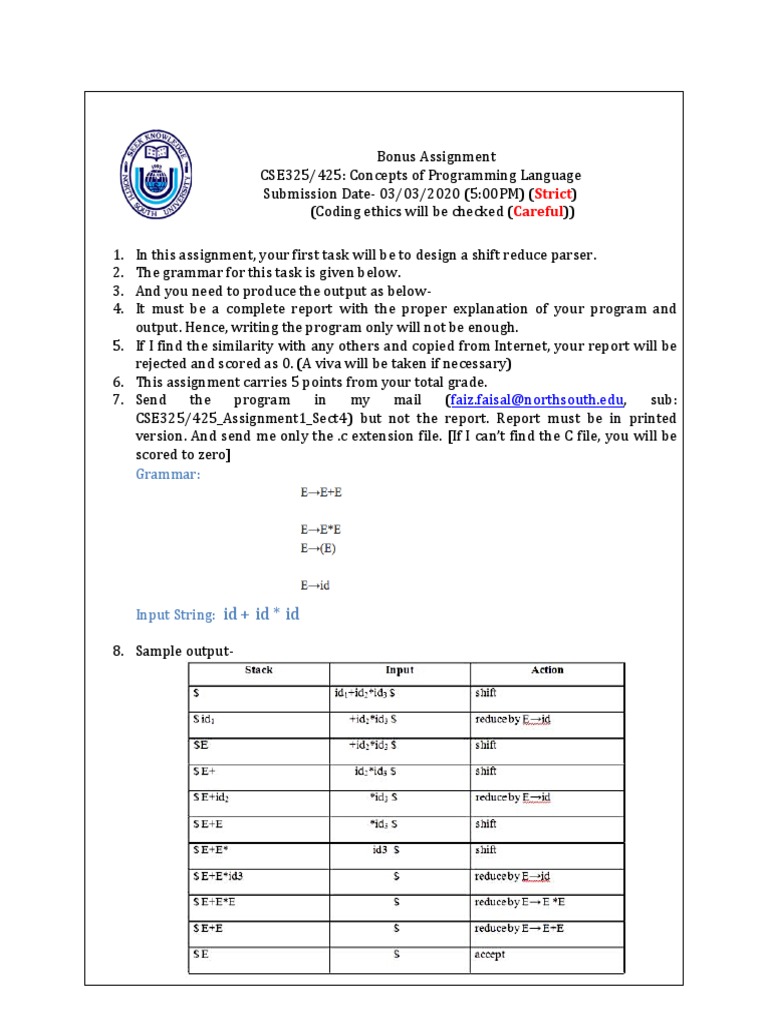 Assignment 01 PDF | PDF | Parsing | Theoretical Computer Science