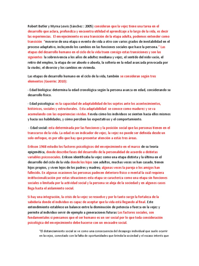 Robert Butler y Myrna Lewis | PDF | Vejez | Familia