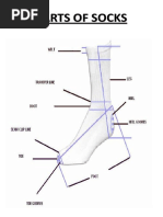Anatomy of Sock Components | PDF | Sock | Foot