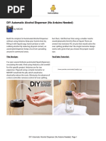 Automatic Water Dispenser Using Arduino | PDF | Field Effect Transistor ...