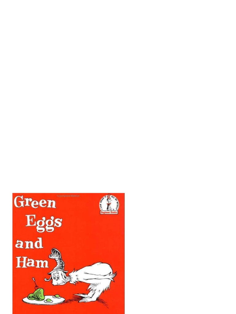 Green Eggs and Ham | PDF