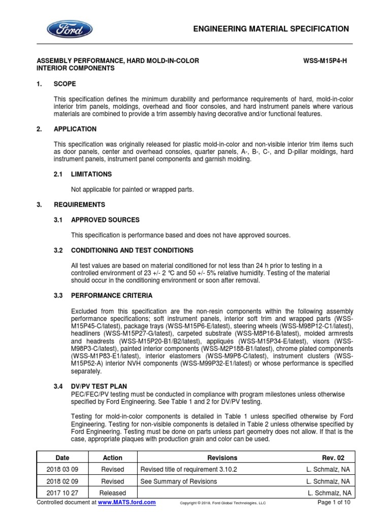 WSS M15P4 H PDF | PDF | Specification (Technical Standard) | Adhesive