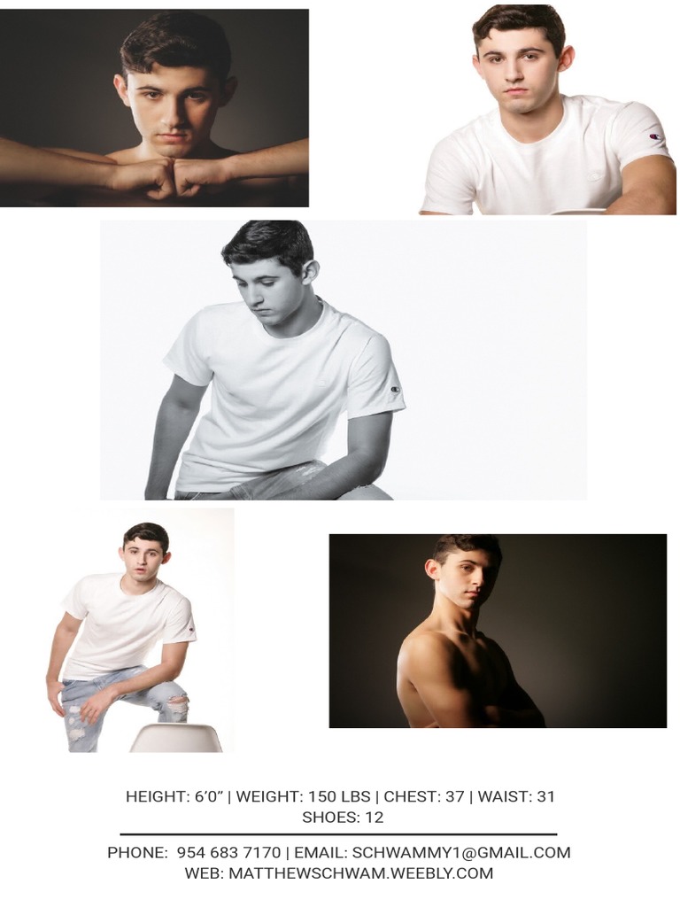 Back - Comp Card Template | PDF