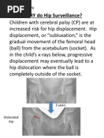 Hip Surveillance Guidelines for CP | PDF | Cerebral Palsy | Hip