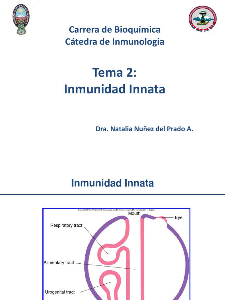 02 - Inmunidad Innata - NNP | PDF | Inflamación | Sistema inmune innato