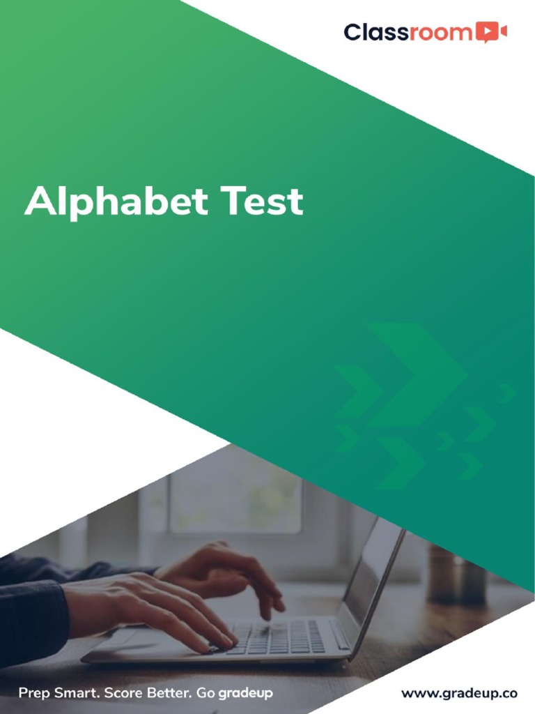 Alphabet Test Overview and Rules | PDF | Alphabet | English Language
