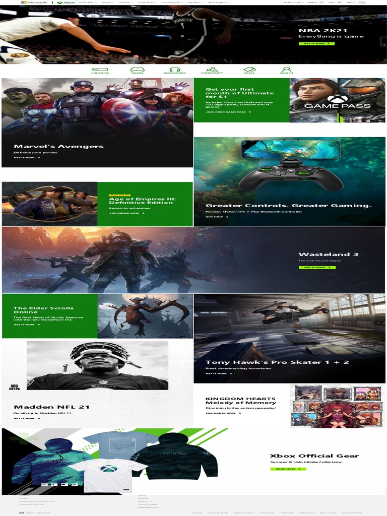 Xbox Latest Games | PDF | Xbox | Video Game Gameplay