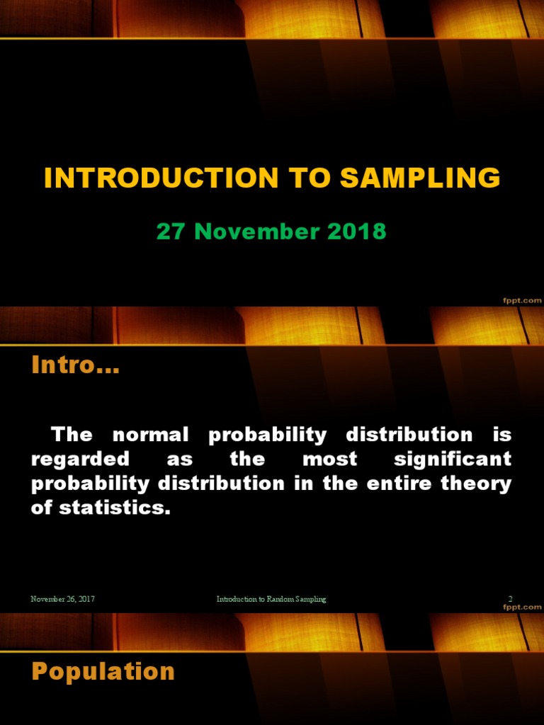 LESSON 5 Random Sampling | PDF | Sampling (Statistics) | Mean LESSON 5 Random Sampling | PDF | Sampling (Statistics) | Mean