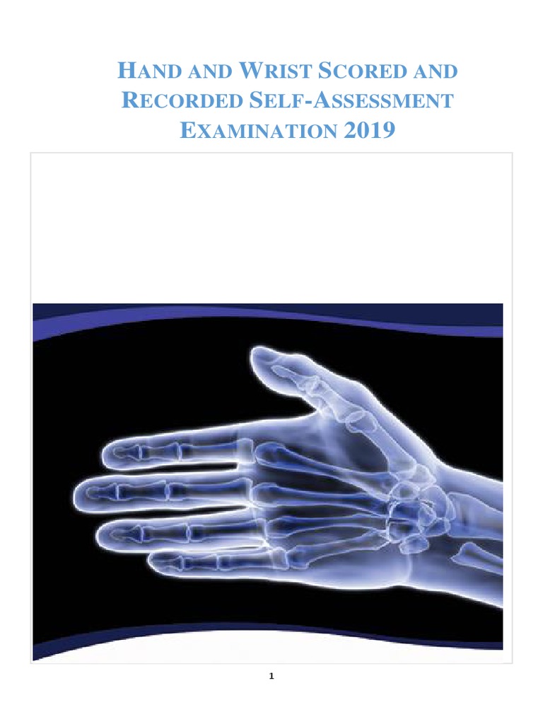 Hand and Wrist AAOs 2019 PDF | PDF | Thumb | Hand
