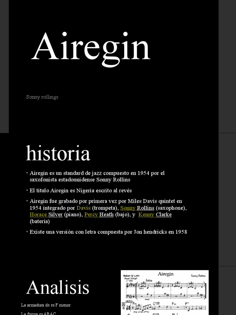 Airegin | PDF