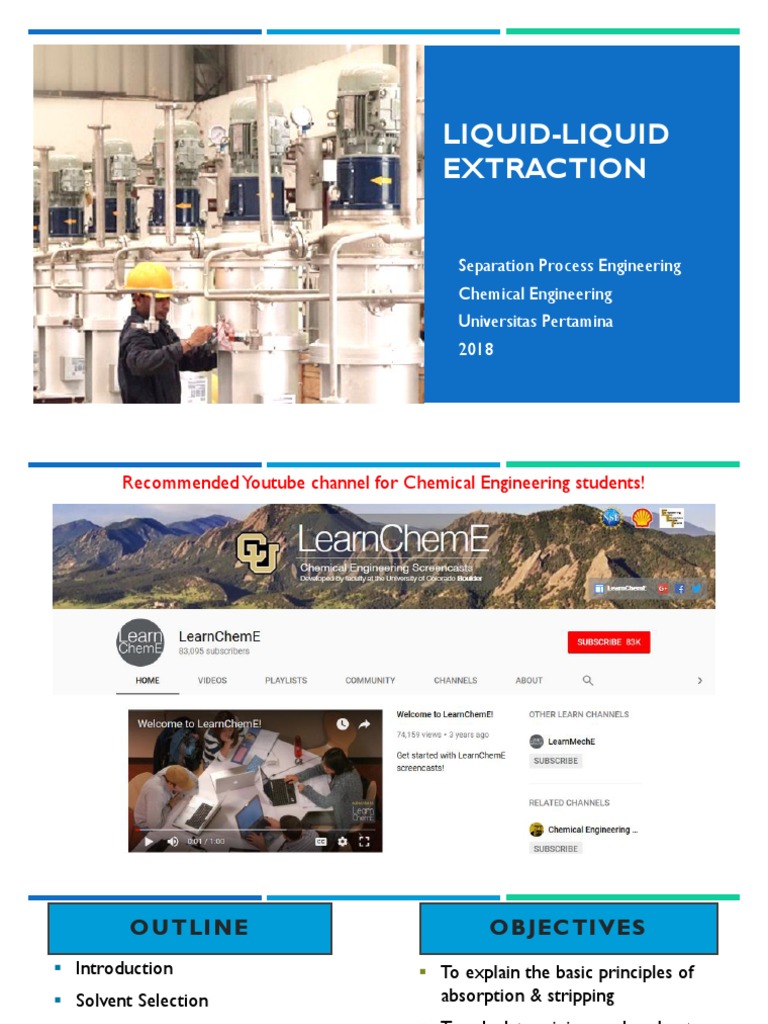 7-Liquid Liquid Extraction - COMPLETE | PDF | Solution | Distillation