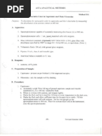 ASTA Analytical Method | PDF