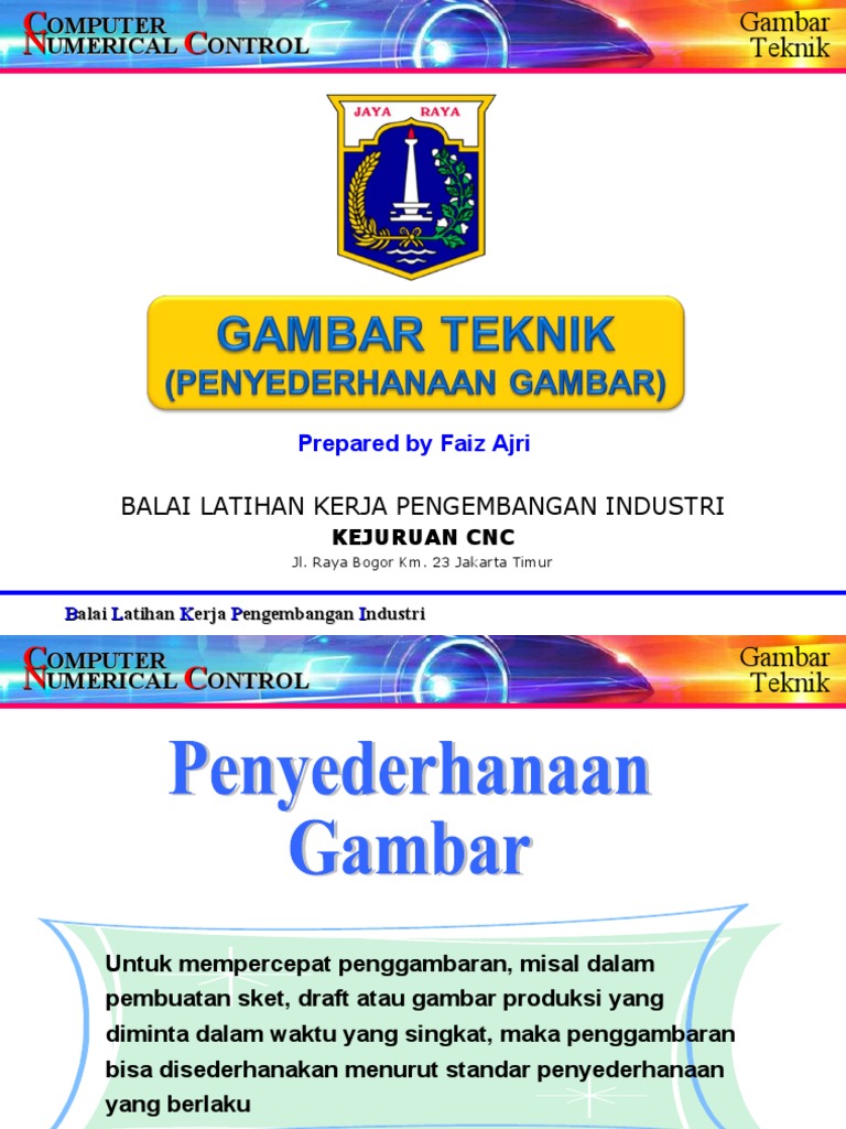 Gamtek-Penyederhanaan Gambar | PDF | Komputer