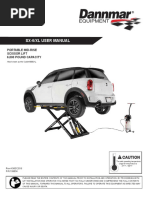 2 Post Lifter - Manual | PDF | Elevator | Manufactured Goods