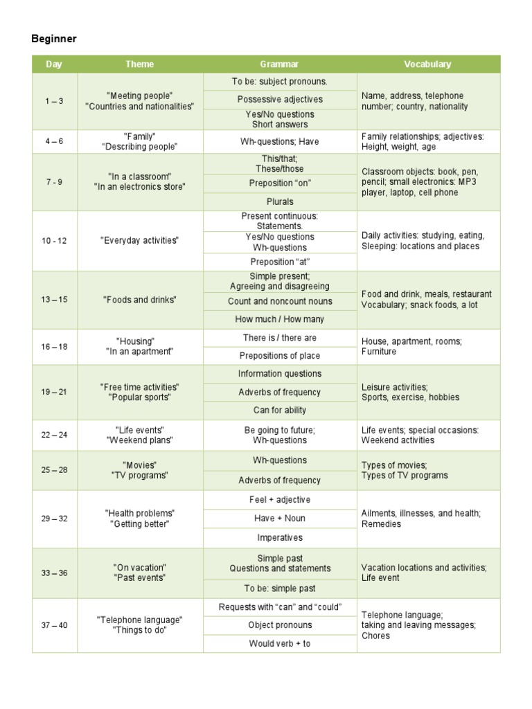 Power Speaking Beginner | PDF | Noun | Question