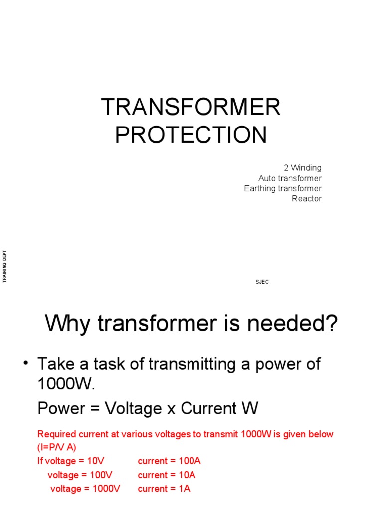 Transformer Protection: 2 Winding Auto Transformer Earthing Transformer ...