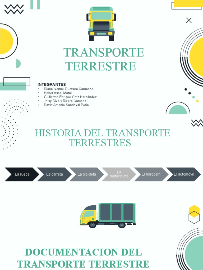 Transporte Terrestres SED | PDF | aduana | Camión