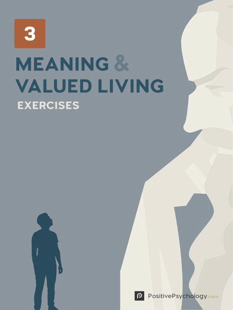 3 Meaning Valued Living Exercises | PDF | Psychotherapy | Value (Ethics)