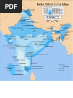 Basic Wind Speed by City per IS 875 Part 3 | PDF | Sikhism