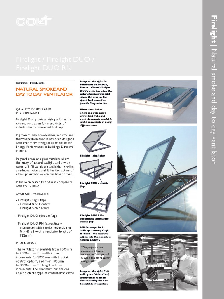 Firelight / Firelight DUO / Firelight DUO RN: Natural Smoke and Day To ...