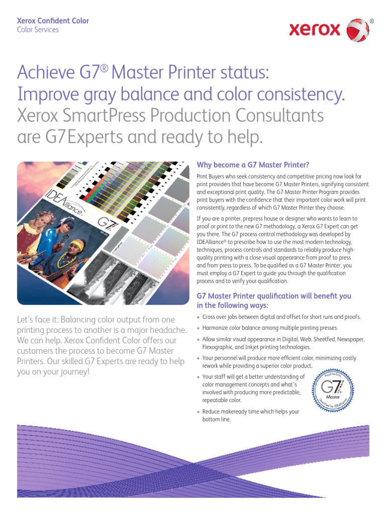 Achieve G7 Master Printer Status: Improve Gray Balance and Color ...