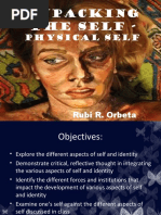 Understanding The Self - THE PHYSICAL SELF | PDF | Body Image | Heredity