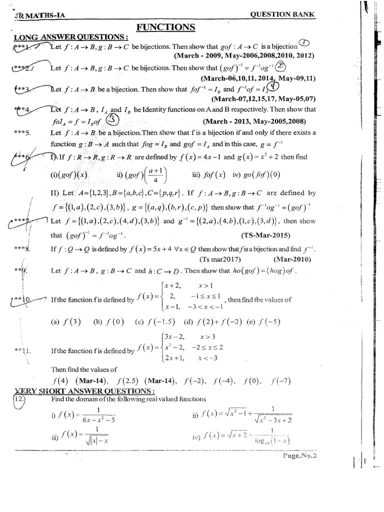 1A 1B Modified QUESTION BANK | PDF