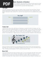 Basic Music Theory For Beginners | PDF