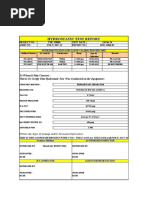 Pressure Test Report - Sample | PDF