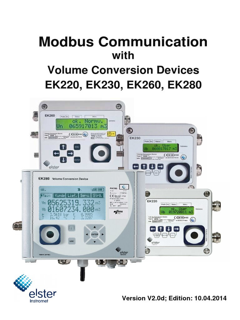 Modbus Communication With EK2x0 - V2.0 - D | PDF | Modem | Information ...