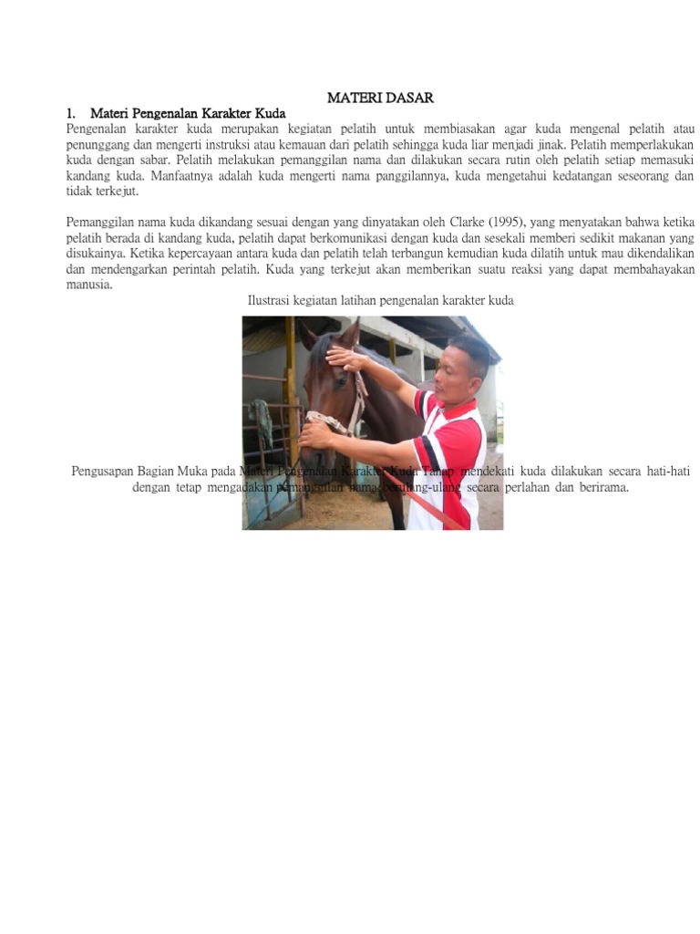 Berkuda Untuk Pemula | PDF