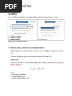 Machining Time Calculation | PDF | Machining | Manufactured Goods