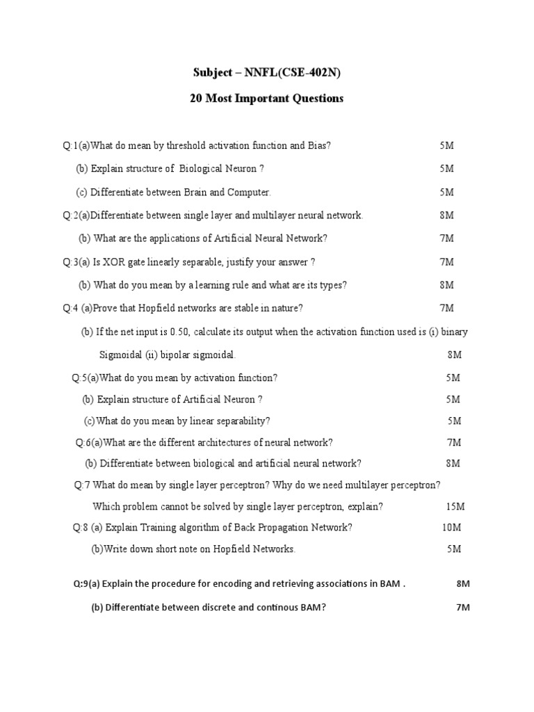 Neural Network and Fuzzy Logic | PDF | Computational Neuroscience | Artificial Neural Network
