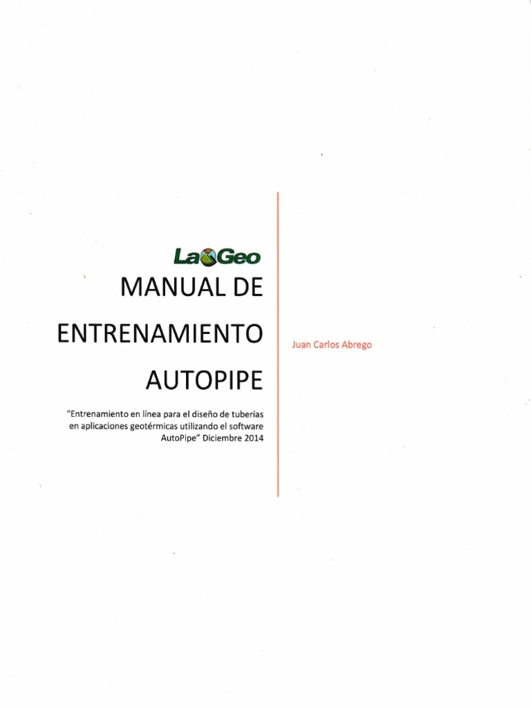 Autopipe Manual Juan Carlos PDF | PDF | Ventana (informática) | La ...