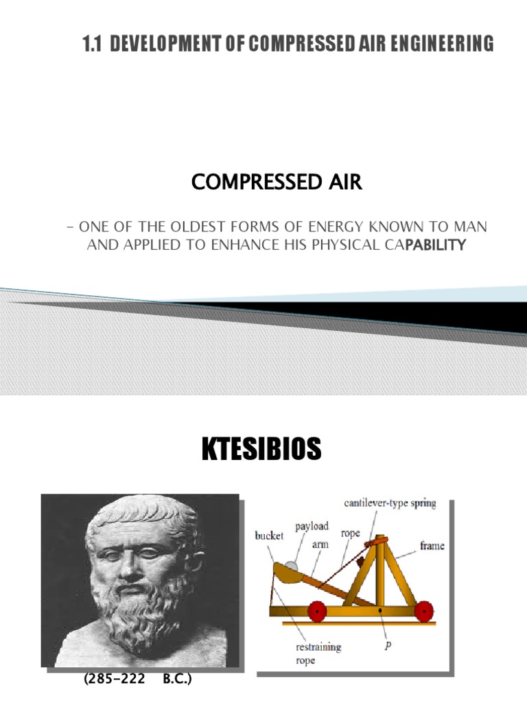 1.1 Development of Compressed Air Engineering | PDF