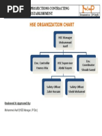 HSE Organization Chart | PDF