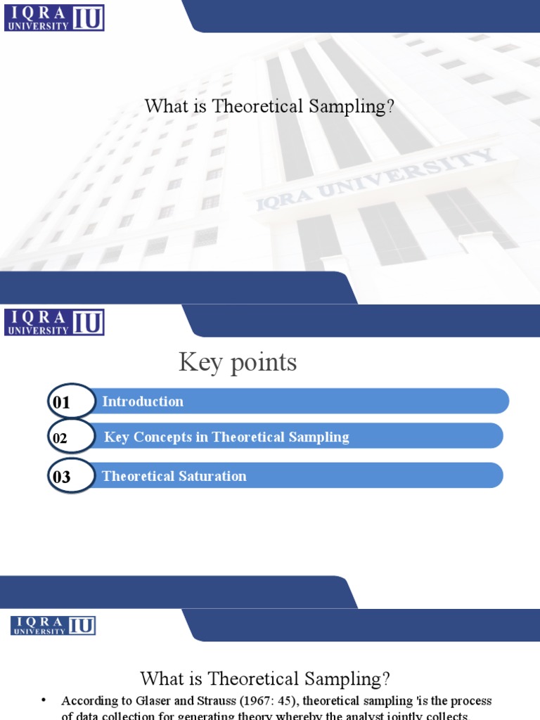 What Is Theoretical Sampling? | PDF