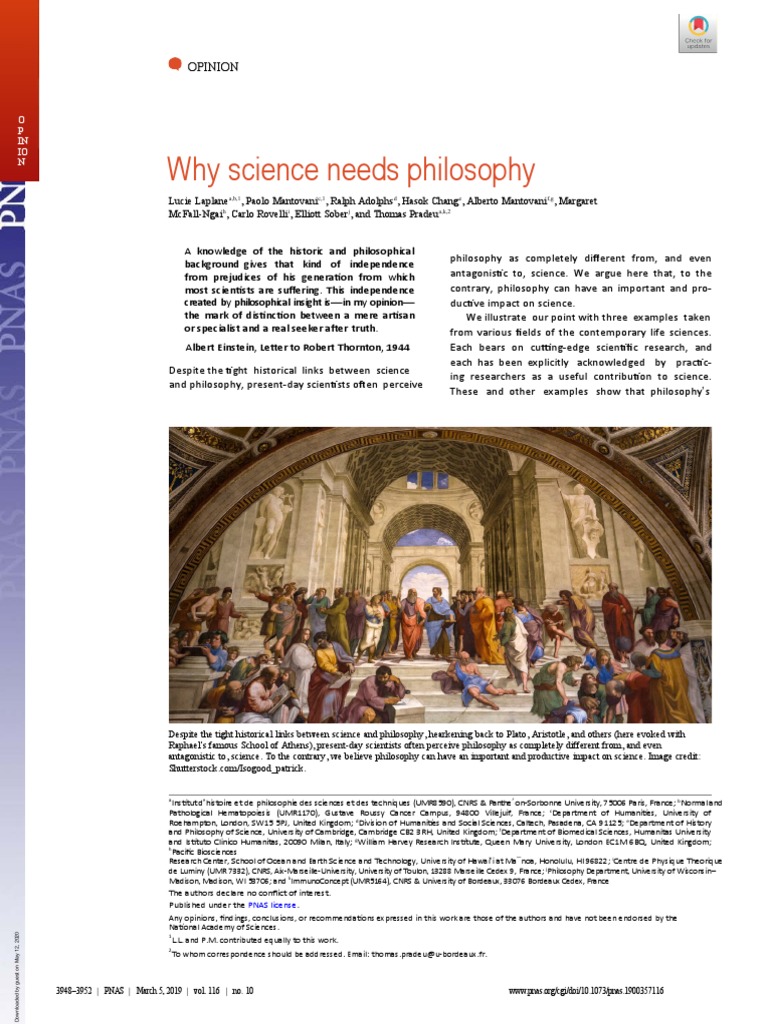 Science and Phi | PDF | Mind | Science