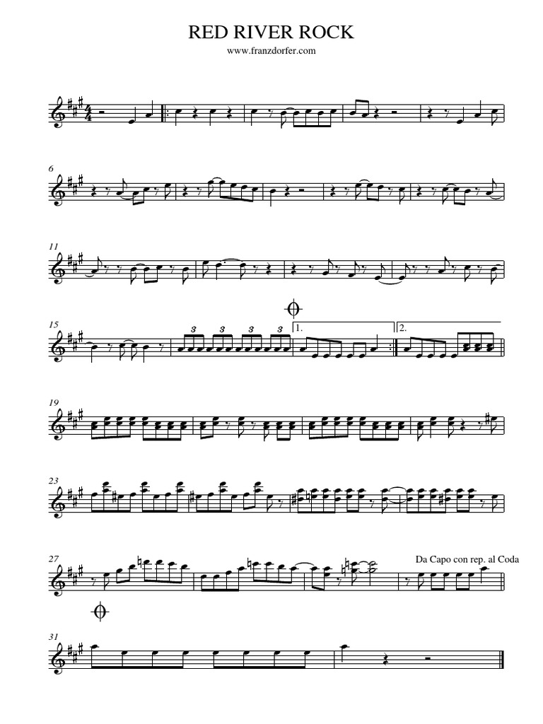 Red River Rock-Eb | PDF